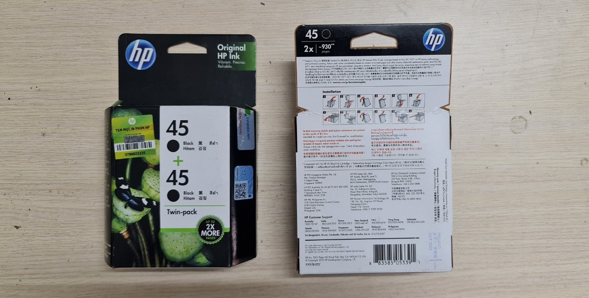 Đầu phun HP45 cho máy in sơ đồ là gì?